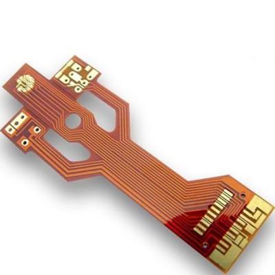 China FPC  copper ,VO borad, flexible,organic resin,electrolytic foil,0.12mm thickness ,immersion gold for sale