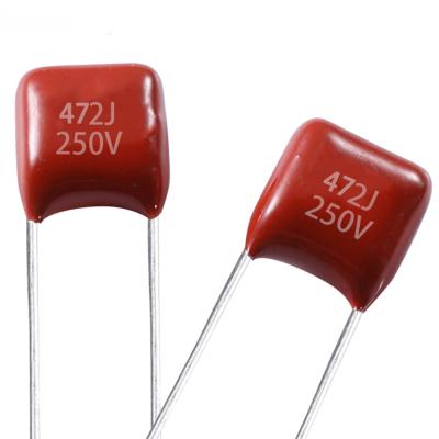 China Polyester Film Type CBB21 Capacitor  Components for Eletronic Products for sale