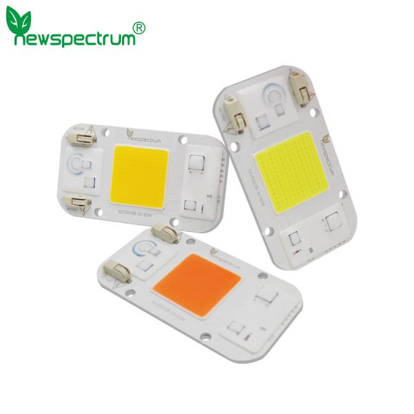 110v 50w AC LED Module COB Chip No Welding Lamp Bead Full Spectrum 380nm-840nm