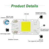 China Driverless Cob Led Chip 50W No Need Driver LED Lamp Module for sale