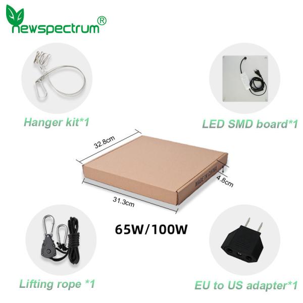 UV IR Full Spectrum LED Lamp Voltage 240V 2mm For Growing Tent