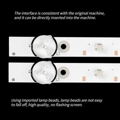 China SMD3030 LED TV Backlight Strips 6LEDs For 32inch MS-L1343 JL.D32061330-081AS-M MS-L2202 V2 for sale
