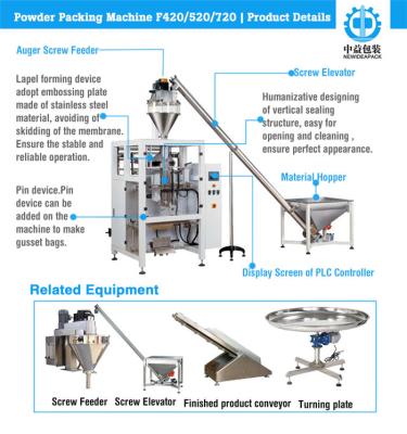 Cina Impacchettatrici verticali automatiche piene del materiale di riempimento e della guarnizione della forma per il materiale da otturazione della polvere in vendita