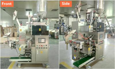 China Automatic Stainless Steel Inner And Outer Tea Bag Filling Machine For 3-10ml for sale