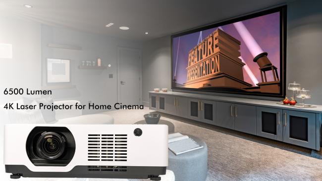 High Brightness 4K Laser Projector