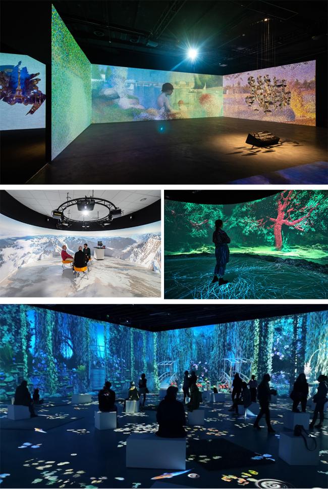 SMX MS-SL6000U projector in professional setting