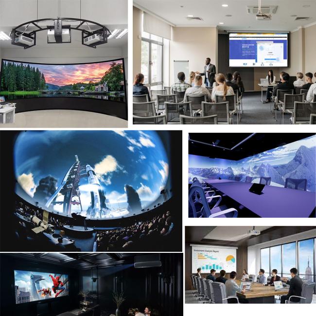 3LCD Laser Projector in various application scenarios