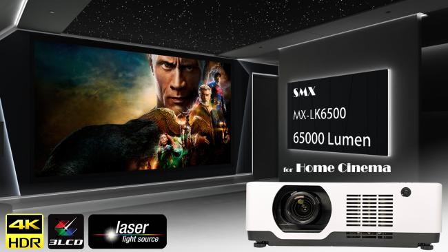 SMX MX-LK6500 4K Laser Projector