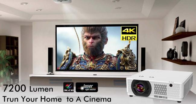 SMX MX-LK7200 Laser Projector front view