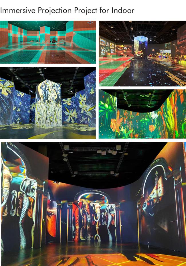 Flexible projection angles