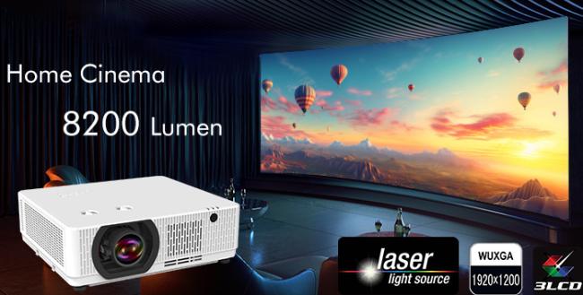 SMX MX-VL8200U laser projector front view