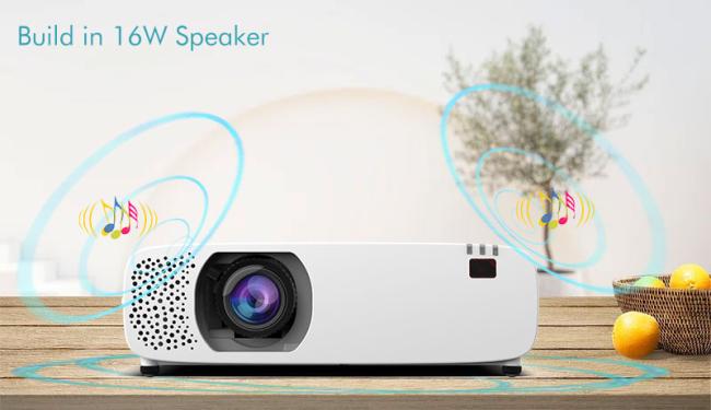 Built-in speaker system