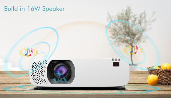 Built-in speaker system details