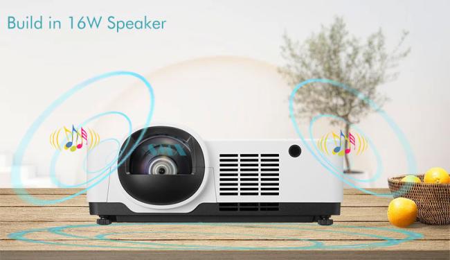 Built-in speaker detail