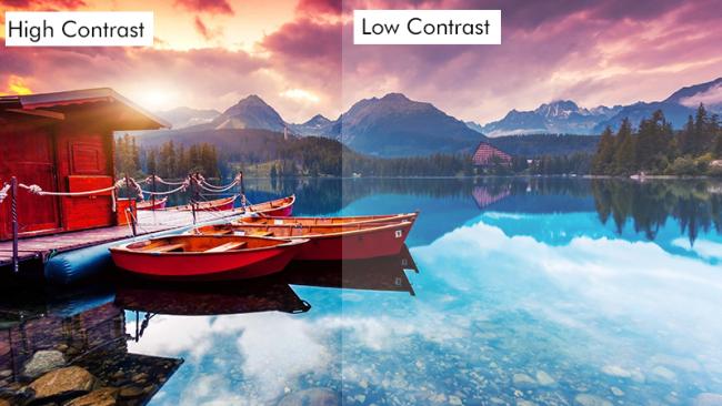 5000000:1 High Contrast demonstration