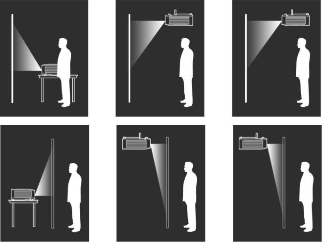 Projection type options