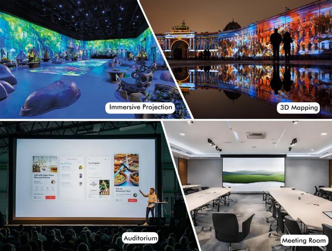 Projector application examples