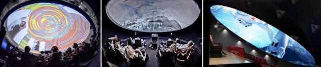 Dome projection example