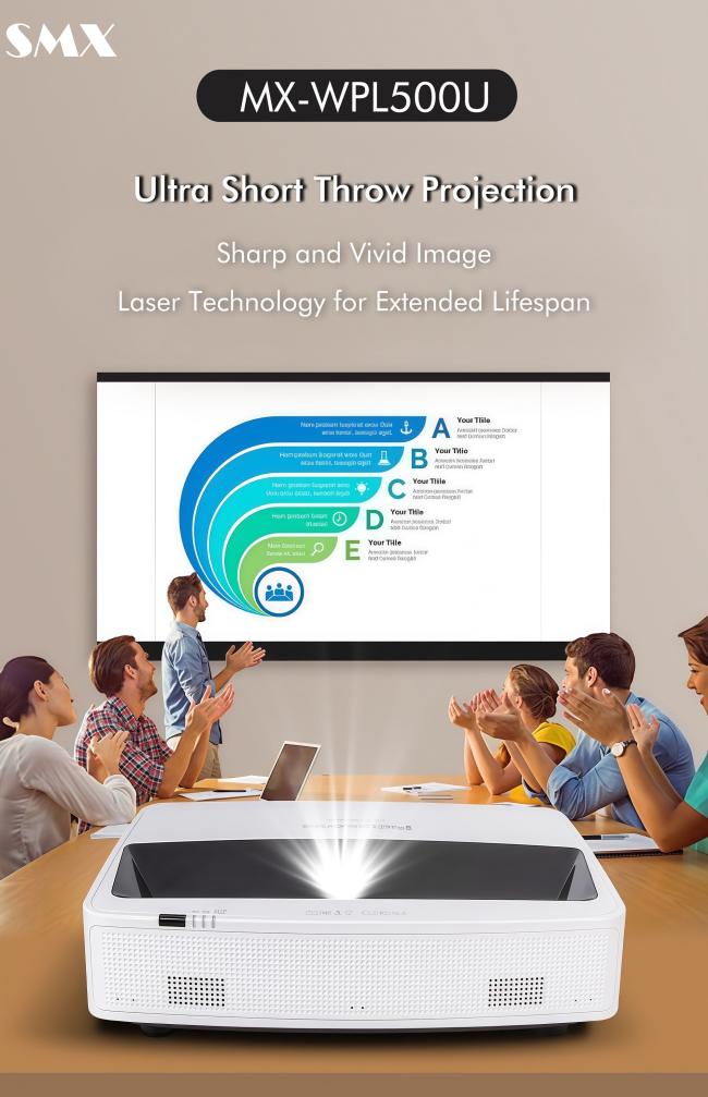 SMX MX-WPL UST Laser Projector side view
