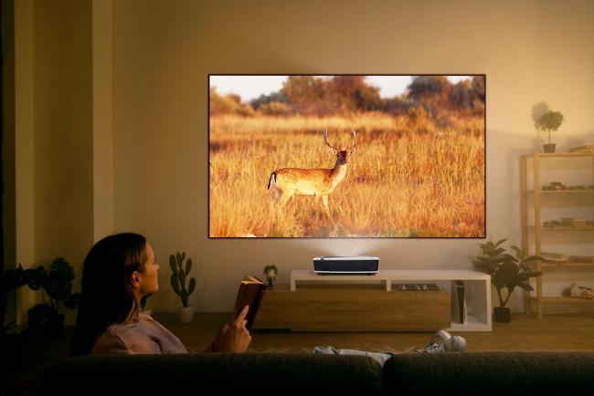 MX-WPL500W Ultra Short Throw Laser Projector front view