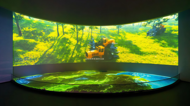 SMX MX-LK7200K 4K laser projector front view