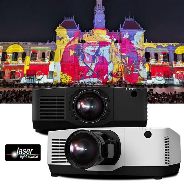 Quality Outdoor Large Venue Projector Motorized Lenses 3D Mapping Projector Easy for sale