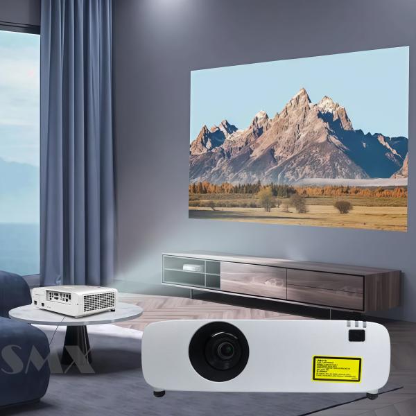Quality 3300 Lumen Conference Room Projector Ultra Bright 4K Business Projector Full HD for sale
