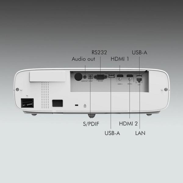 Quality Ultra HD 5200 Lumen Laser Movie Projector High Brightness Home Theater for sale