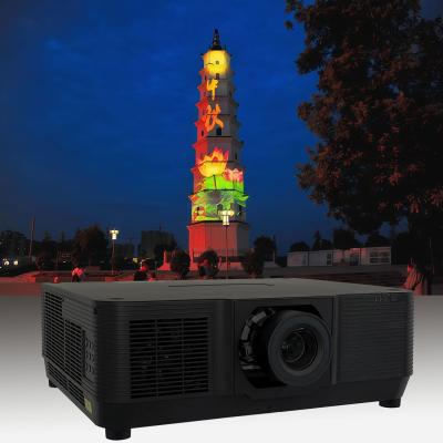 China 12000 Lumen 3D Projection Mapping Projector Motorized Lens Maintenance Free for sale