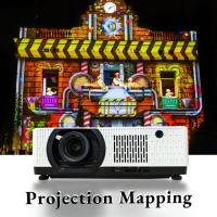 Quality 7200 Lumen 4K 3D Laser Projector LCD Laser Projector For Indoor Immersive for sale