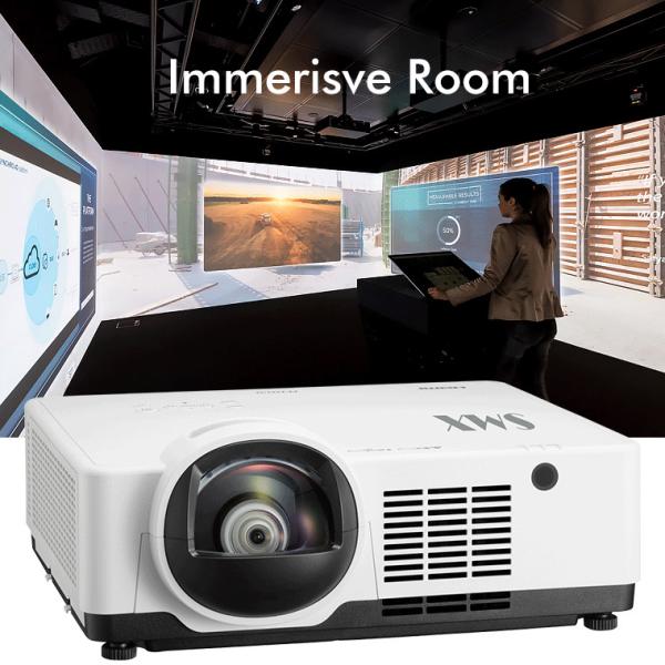 Quality Compact Immersive Projector 6000 Lumen Short Throw Laser Projector For Immersive for sale