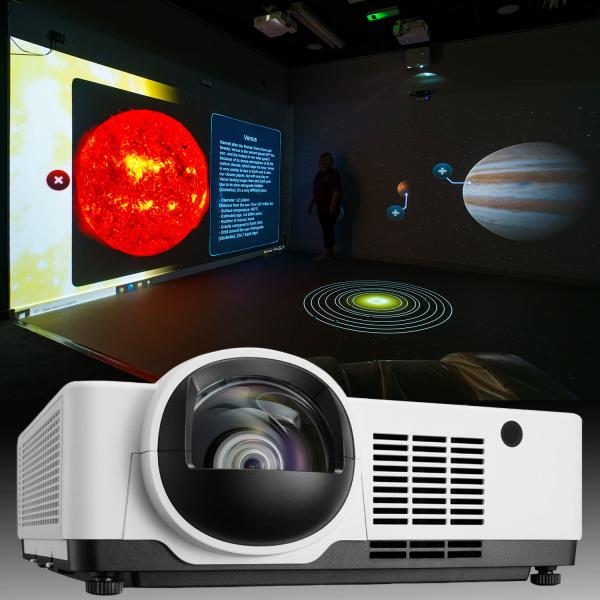 Quality Immersive Projector Museums And Exhibitions Short Throw Laser Projector for sale