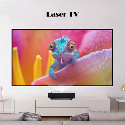 China WUXGA-Auflösung 5000 Lumen Laserprojektor mit eingebautem Lautsprecher für Heim-TV oder Filme zu verkaufen