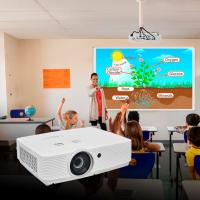 Quality High Brightness 6500 Lumen 3LCD Multimedia Projector with Built-in 10W Speaker for sale