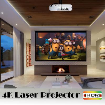 China 4800 Lumen Home Cinema Projector Ultra Short Throw Projector 4K With HDR for sale