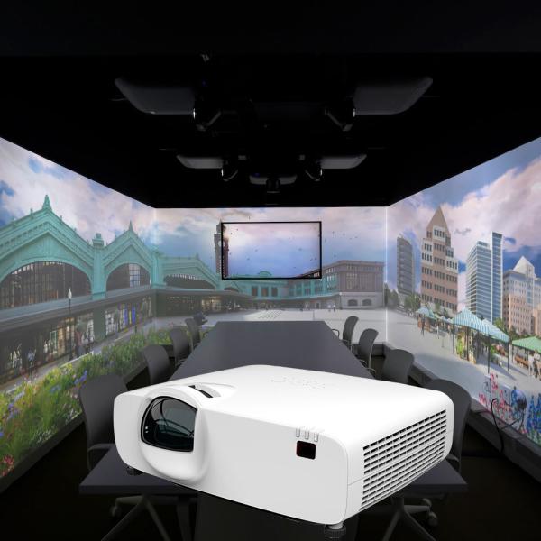 Quality 4800 Lumen Immersive Room Projector WUXGA Resolution Easy Setup Low Noise for sale