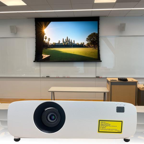 Quality 5500 Lumens Business Meeting Room Projection 3LCD Laser Projector for sale