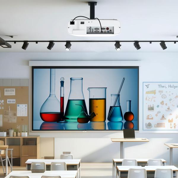Quality Classroom Education Laser Projector for Schools 4800 Lumen High Brightbess with for sale