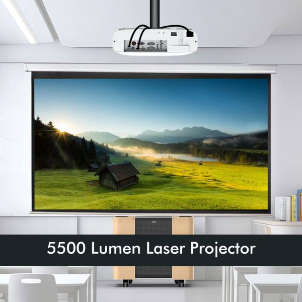 Quality High Brightness Meeting Room Projector 3LCD 5500 Lumens Easy Installation for sale