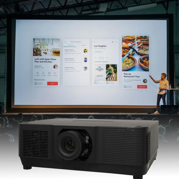 Quality Powerful High Birghtness 3LCD Laser Projector 15000 Lumen For Big Screen for sale