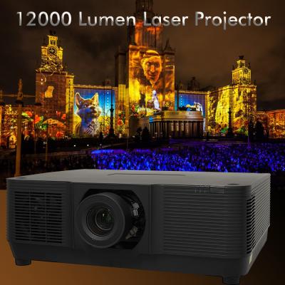 China 12000 Lumens WUXGA 3LCD Laser Projector with 20,000 Hours Laser Light Source for 3D Projection Mapping for sale