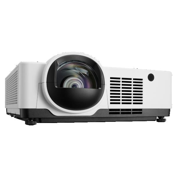 Quality Museum Exhibition Short Throw Laser Projector Immersive LAN Control Keystone for sale