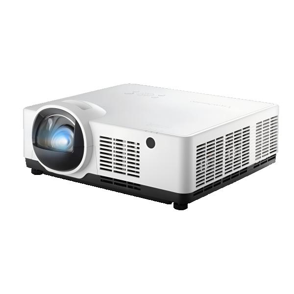 Quality Museum Exhibition Short Throw Laser Projector Immersive LAN Control Keystone for sale