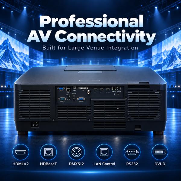 Quality 20000 Lumen 3LCD Laser Projector | Mapping & Large Venue Projector for sale