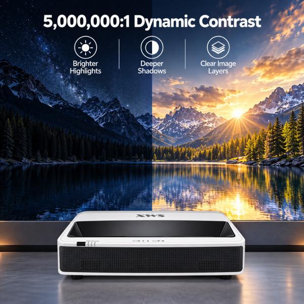 Quality UST Home Theater Laser Projector 5000 Lumen WUXGA High Resolution for sale