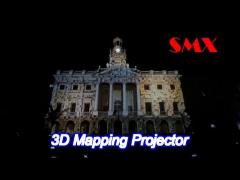 20000 lumen 3d mapping projector wuxga motorized lens outdoor building projection equipment