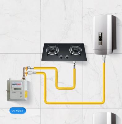 Cina KONCH INTOSSICANO l'acqua Heater Gas Hose, condotta di gas ondulata del metallo tubo in vendita