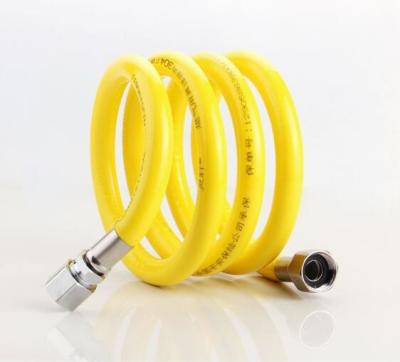 Cina Lunghezza gialla flessibile 1500mm di Flex Hose CJ/T 197-2010 del gas per il contatore del gas in vendita