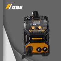 China Semi Automatic Mini Mig Welding Machine AC220V High Frequency Gasless for sale