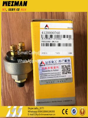 China Genuine SDLG Wheel Loader Spare Parts 4120000760 LY-3720002 PRESSURE SWITCH for sale